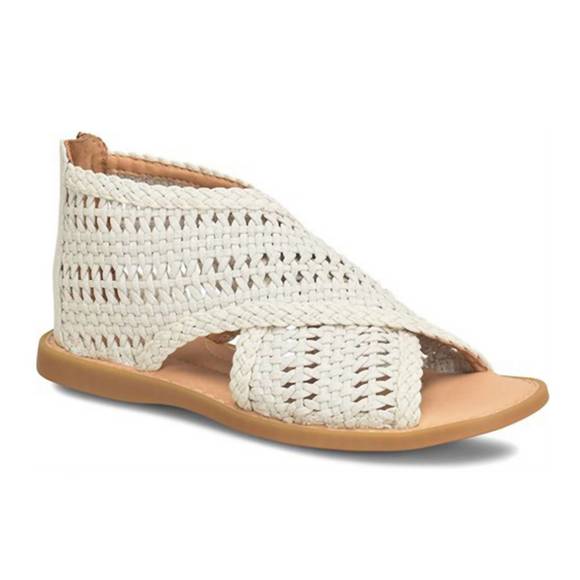 Born | Shoes | New Born Womens Iwa Mac Sandal In Cream | Poshmark
